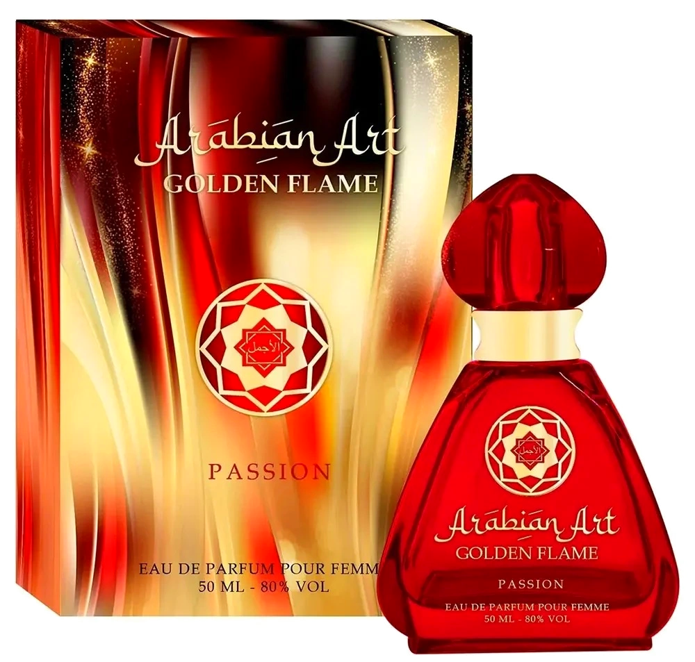 Арабиан Арт Голден Флейм Пэшн женская парфюмерная вода 50 мл / Golden Flame Passion