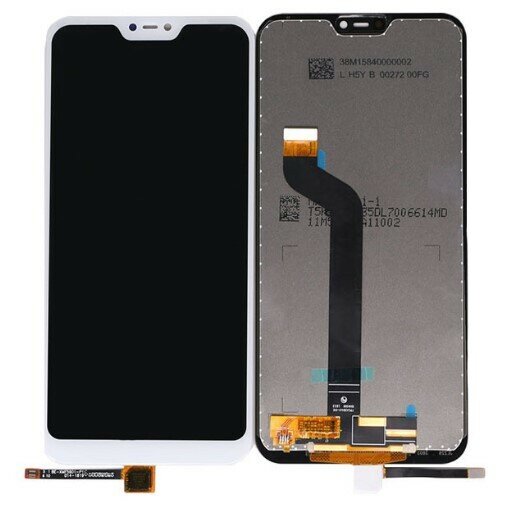 Дисплей для Xiaomi MiA2 Lite / Redmi 6 Pro в сборе с тачскрином (белый)
