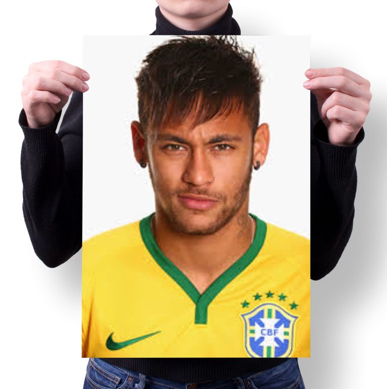 Плакат Неймар да Силва Сантос Жуниор, Neymar da Silva Santos Junior №10, А3