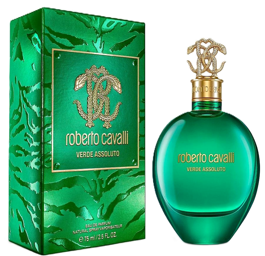 Унисекс парфюмерная вода Roberto Cavalli Verde Assoluto 75 мл / Кавалли Верде Ассолюто