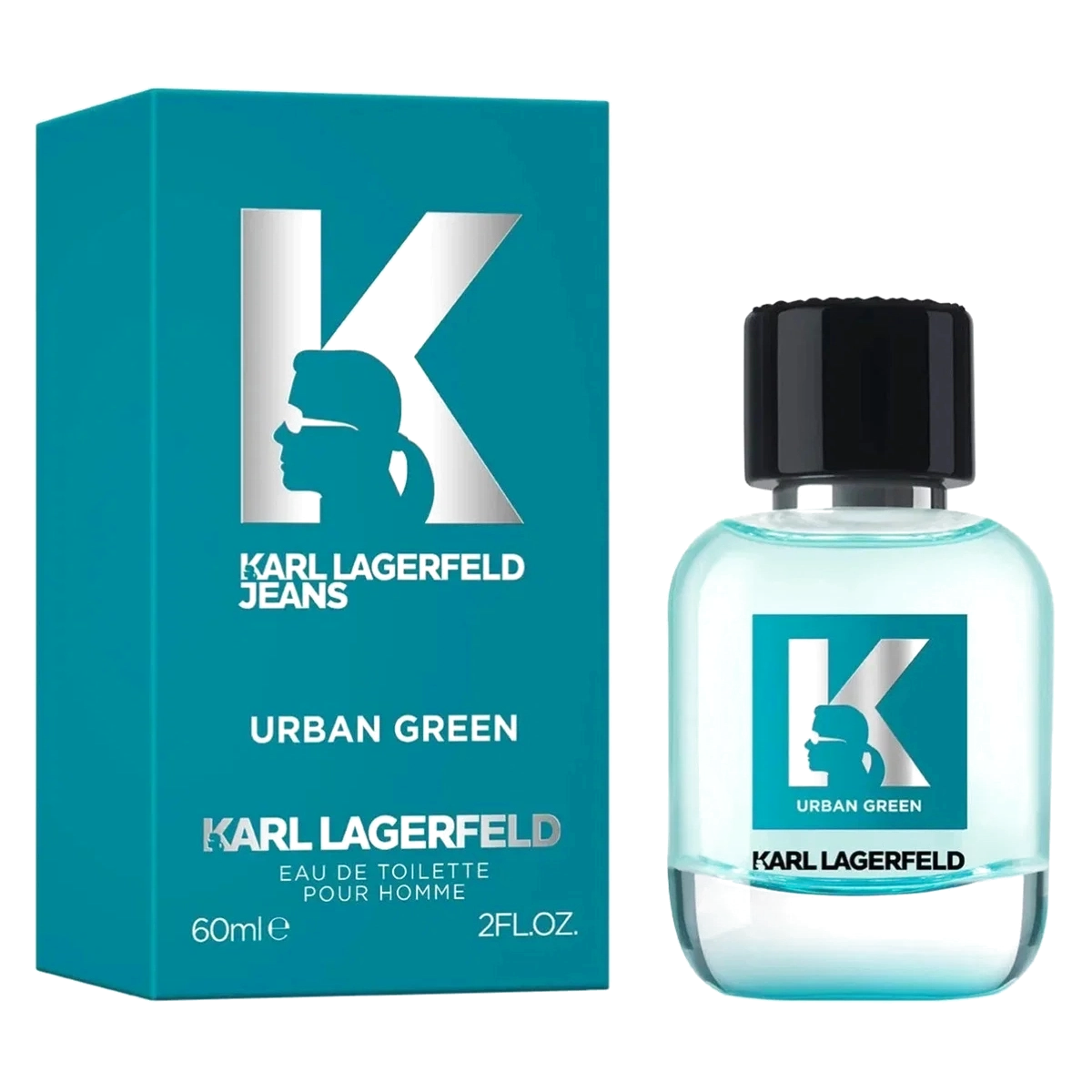 Мужская туалетная вода Karl Lagerfeld Jeans Urban Green 100 мл - Джинс Урбан Грин Карл Лагерфельд
