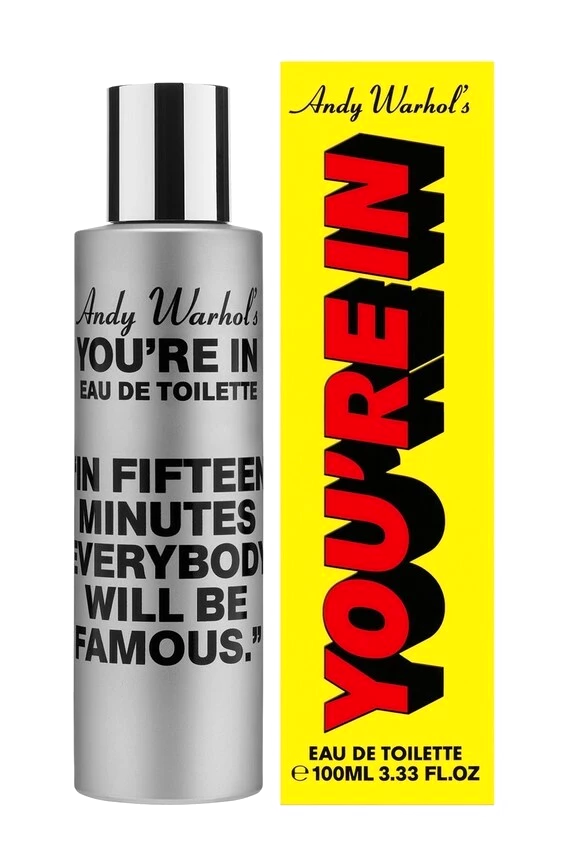 Comme Des Garcons Andy Warhol In Fifteen Minutes Everybody Will Be Famous туалетная вода 100 мл для мужчин и женщин