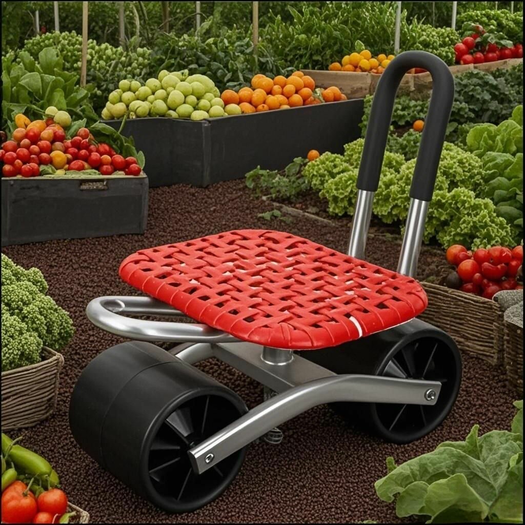 Садовый стул, Металлх44х32 см, 1 шт