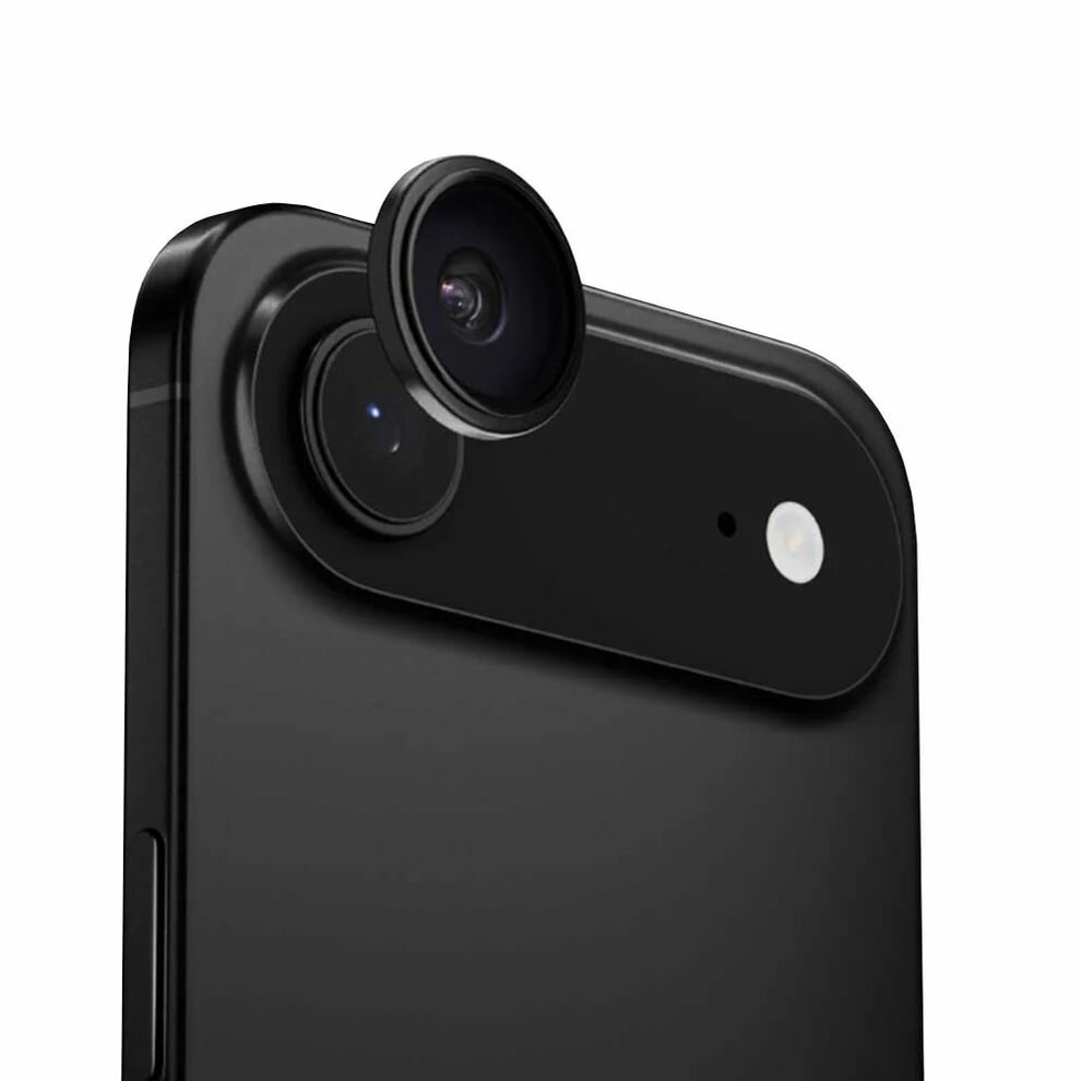 Защитные линзы на камеру для айфон 17Air Anank Corning Gorilla Glass - Black