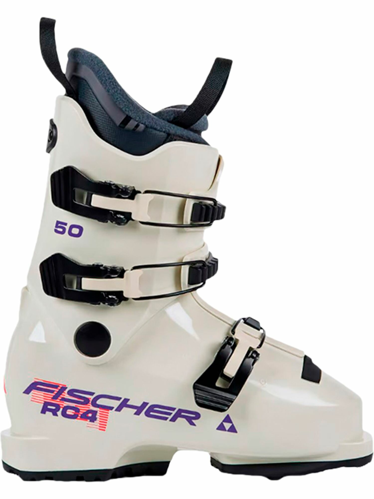 Горнолыжные детские ботинки FISCHER RC4 50 JR, бежевые/Sand, 21,5 см