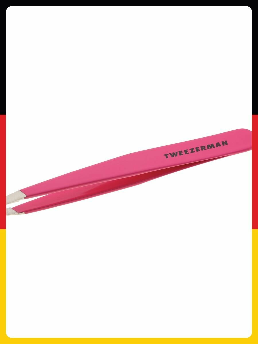 Пинцет Tweezerman Full Slant Tweezer Pink