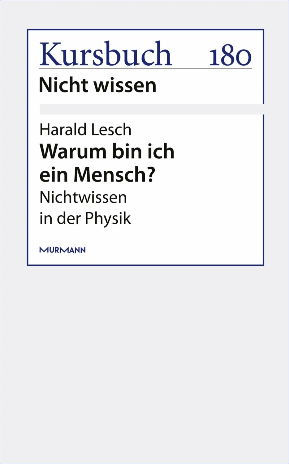 Warum bin ich ein Mensch? [Цифровая книга]