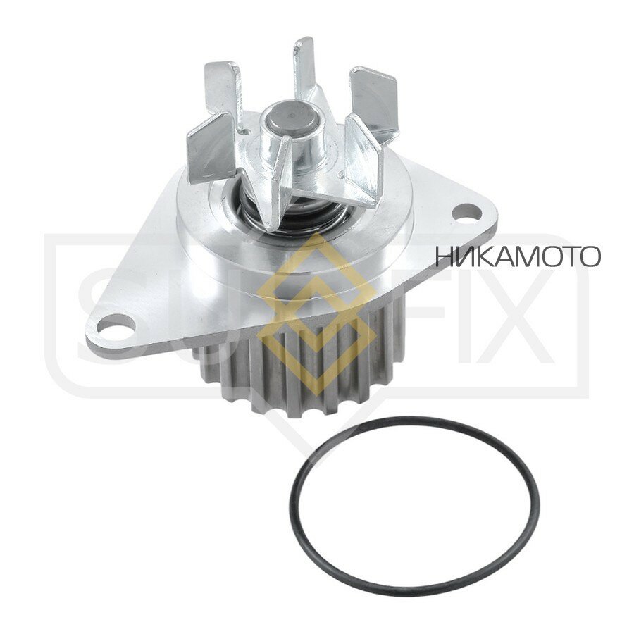 SUFIX FA1173 Насос водяной CITROEN C2 1.4 06> / C3 I 1.4 03> / C4 I 1.4 04-11, PEUGEOT 1007 1.4 05> / 206 1.4 03> / 207 1.4 06> / 307 1.4 03>