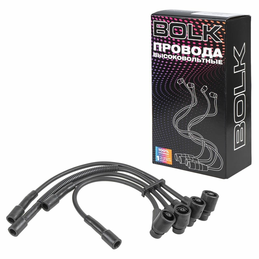 Провода высоковольтные на ВАЗ Лада 2105, 2107, 2101, 2104, 2105, 2107