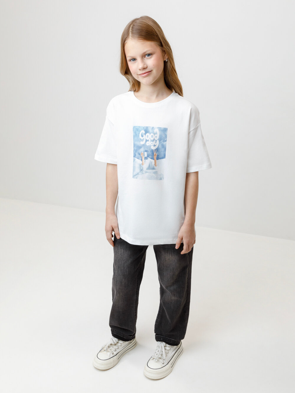 Футболка КР 302887/молочный 0602 к655