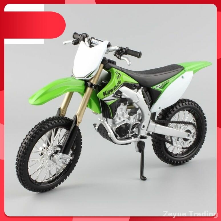 Игрушечный мотоцикл Kawasaki H2 R, 1:12, игрушка для мальчика, модель автомобиля, мотоцикл