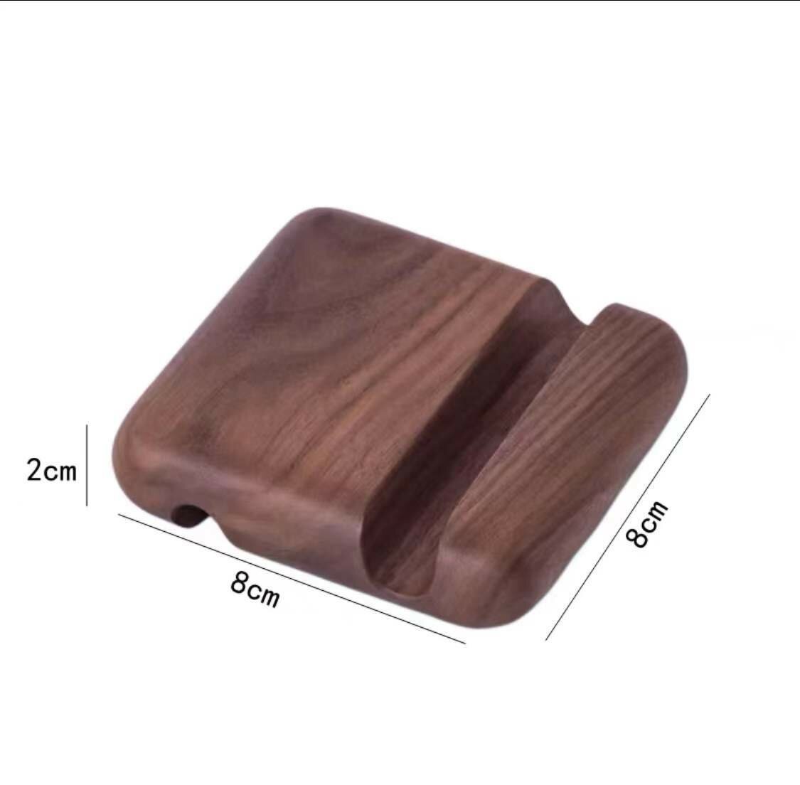 Подставка для мобильного телефона из бамбука с деревянным основанием, универсальный усилитель для планшетов, удобный