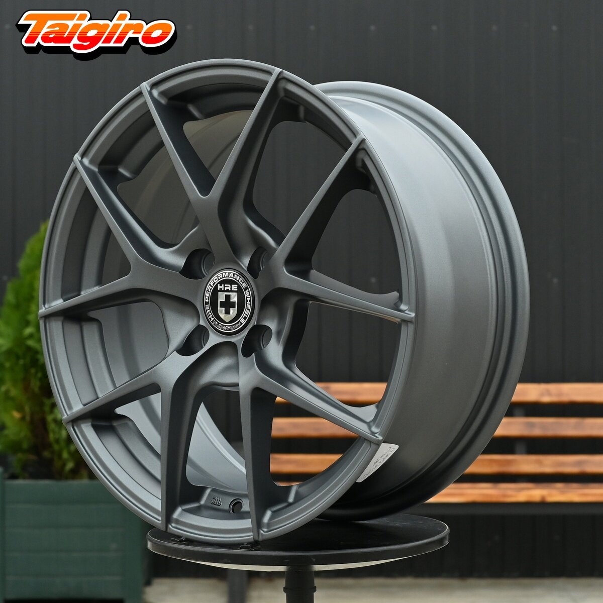 Комплект Литых Колесных Дисков R16 HRE P101 Стиль 7.0J ET35 4*100 Матовый графит