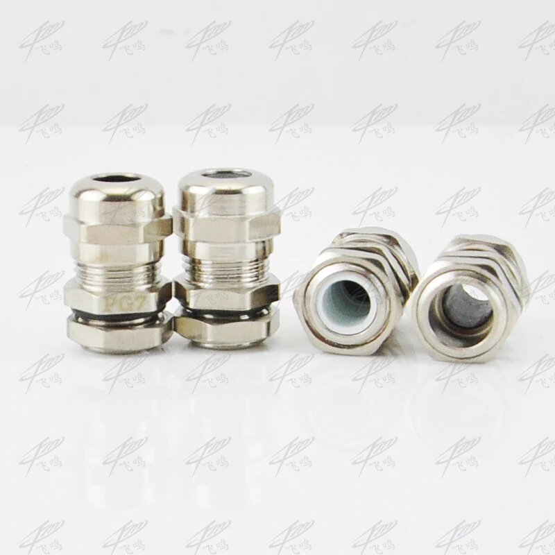Кабельные вводы PG7 PG9 PG11 PG13.5 PG16 PG21 PG29 латунь IP68 PG11-5PCS