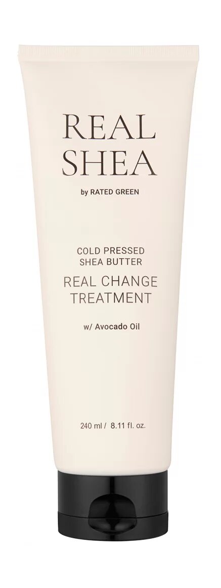 Маска Rated Green "Real Shea", для волос, с маслом ши, 240мл