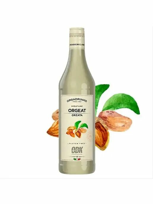 Сироп "Миндаль" ODK; стекло; 0,75л.