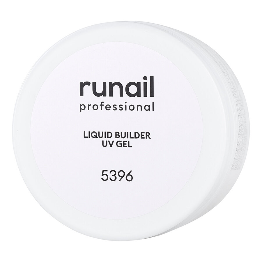 RuNail, Жидкий УФ-гель №5396, прозрачный