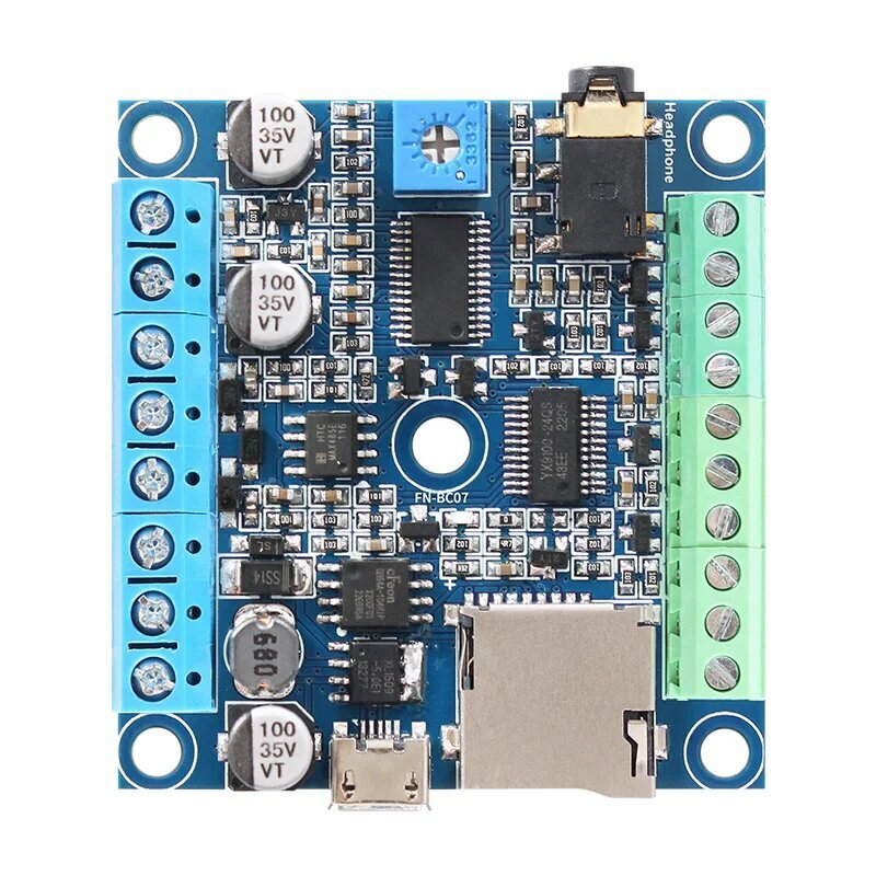 Звуковой модуль Modbus RTU для промышленного управления With Terminal Blocks