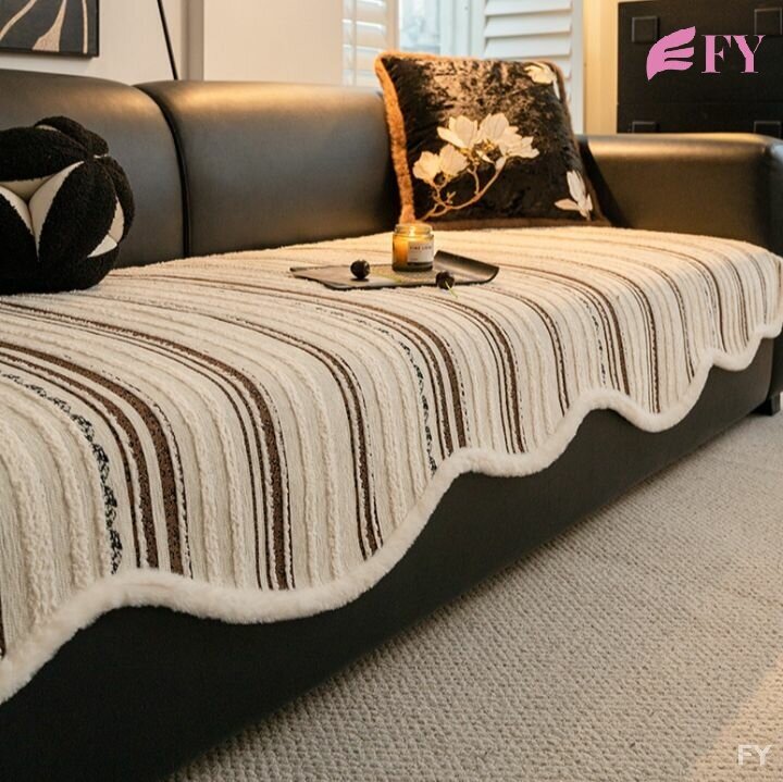 Плед DAENERO покрывало декоративное накидка для дивана кровати в подарок 70*150 см