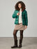 Куртка JUST CLOTHES, размер 38, зеленый