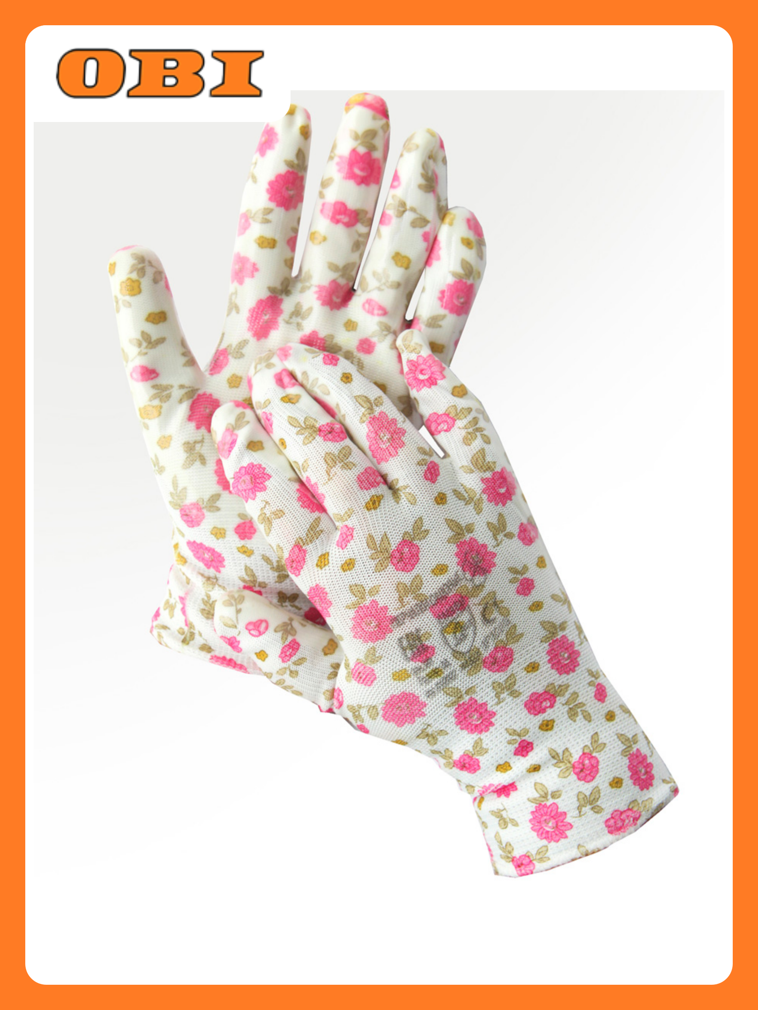 Садовые перчатки Sapphire, нейлон/нитрил, универсальные, размер 1 пара