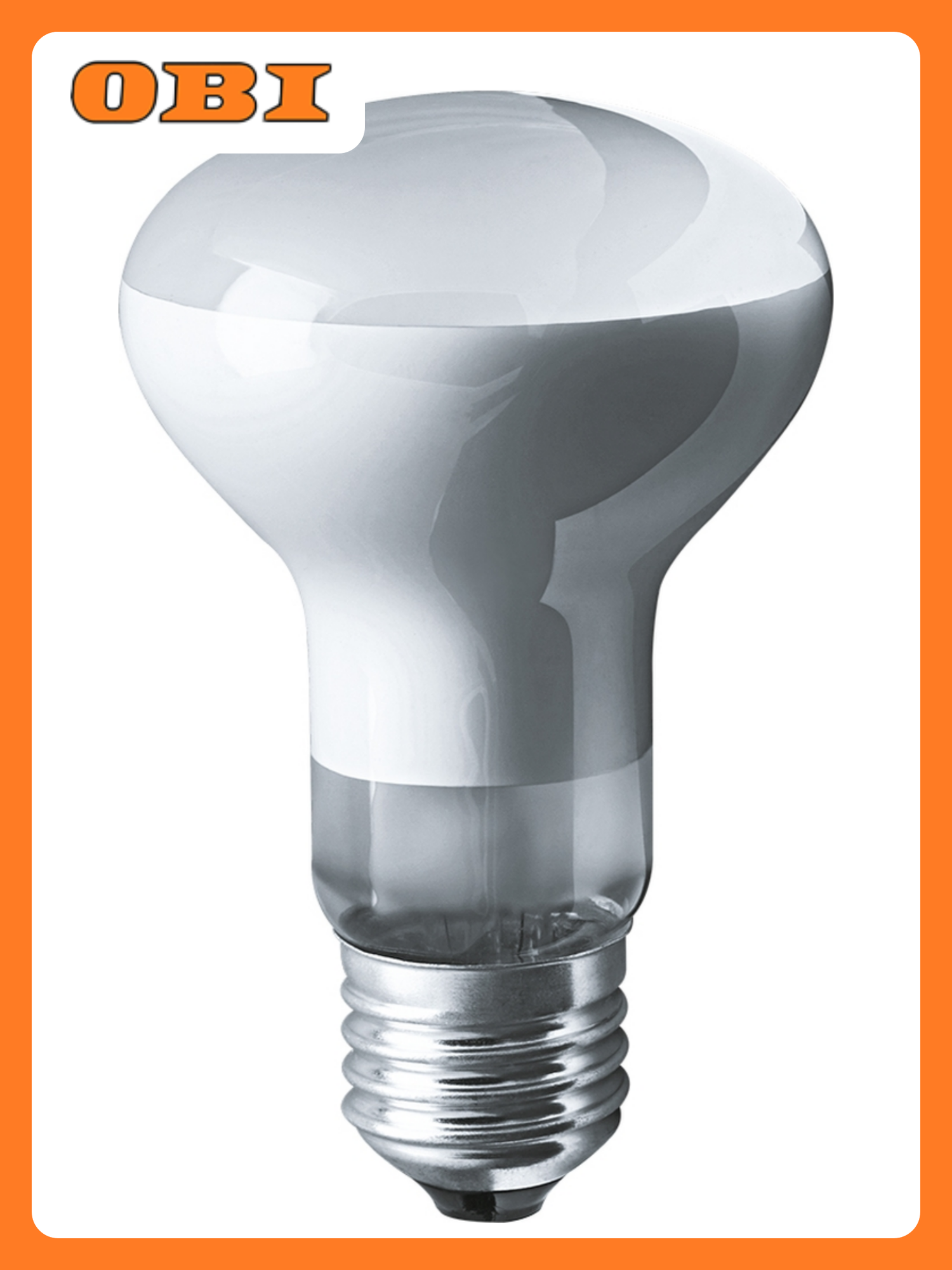 Лампа накаливания зеркальная R63 1хЕ27х60 Вт