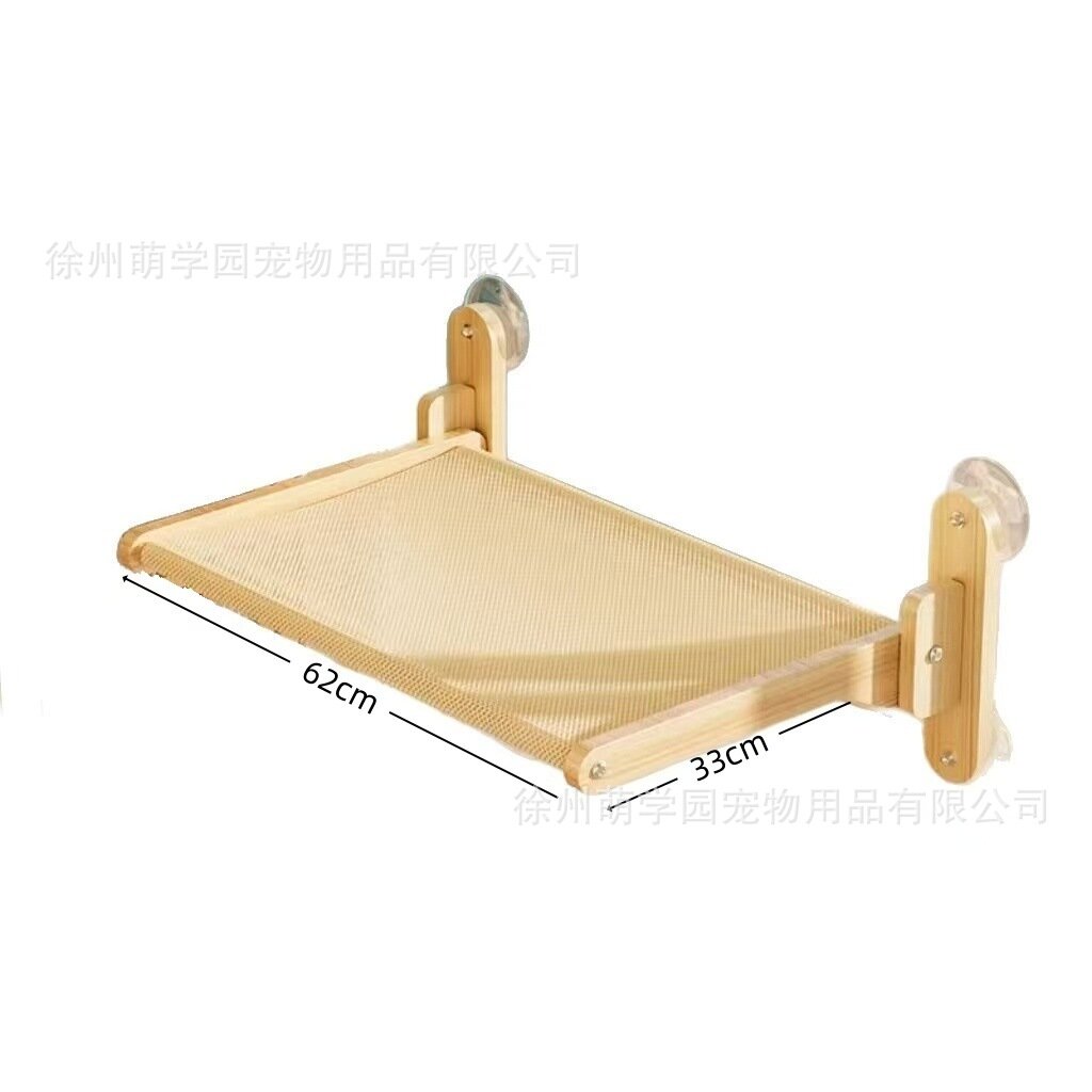 Гамак для кошек, кошачье гнездо на все сезоны, складное окно из цельного дерева, подвесная корзина для кошек, подвесная