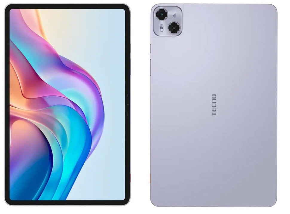 11.97" Планшет Tecno MEGAPAD Pro LTE 8/128 ГБ, 4G, 10000 мА*ч, Android 15. x, фиолетовый