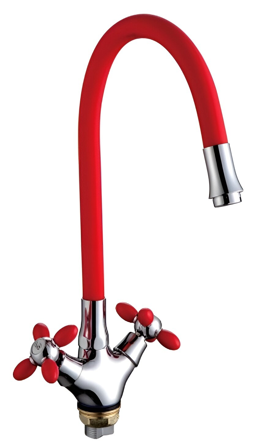 Смеситель для кухни Frud R44127-10 с гибким изливом и современным дизайном для удобства использования