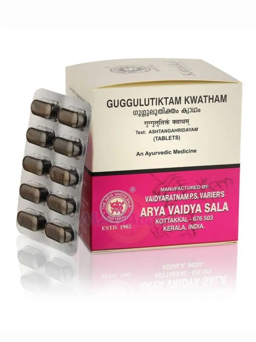 Гуггулутиктам Кватхам 100 таб. для кожи