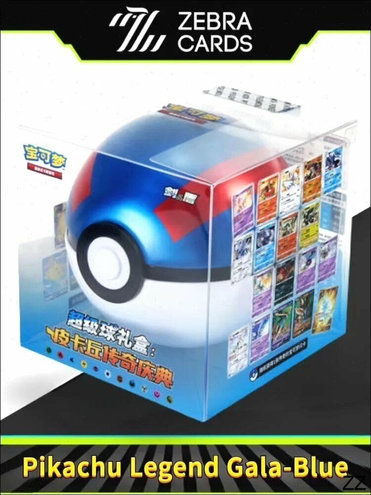 Покемон карты коллекционные: Бустер Pokemon Ball Pikachu Legend Gala(Китайская версия)