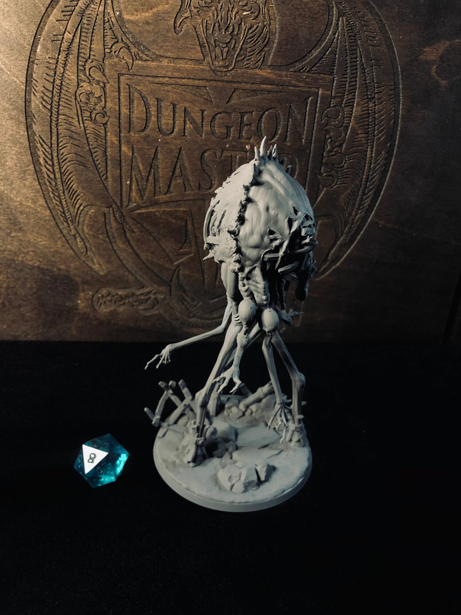 Демон-коллекцмонер - Миниатюра для настольных игр DnD, ДнД, Dungeons & Dragons, Pathfinder.