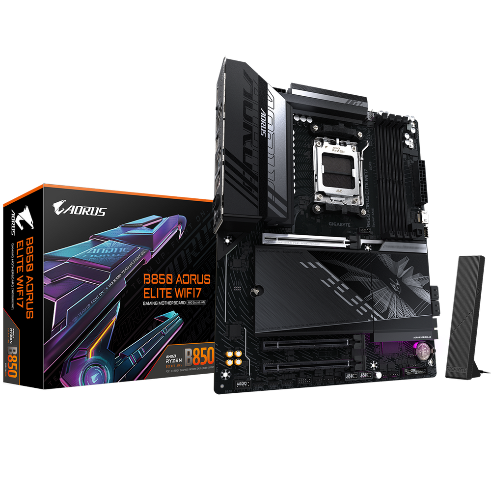 Материнская плата Gigabyte B850 AORUS ELITE WIFI7, RTL