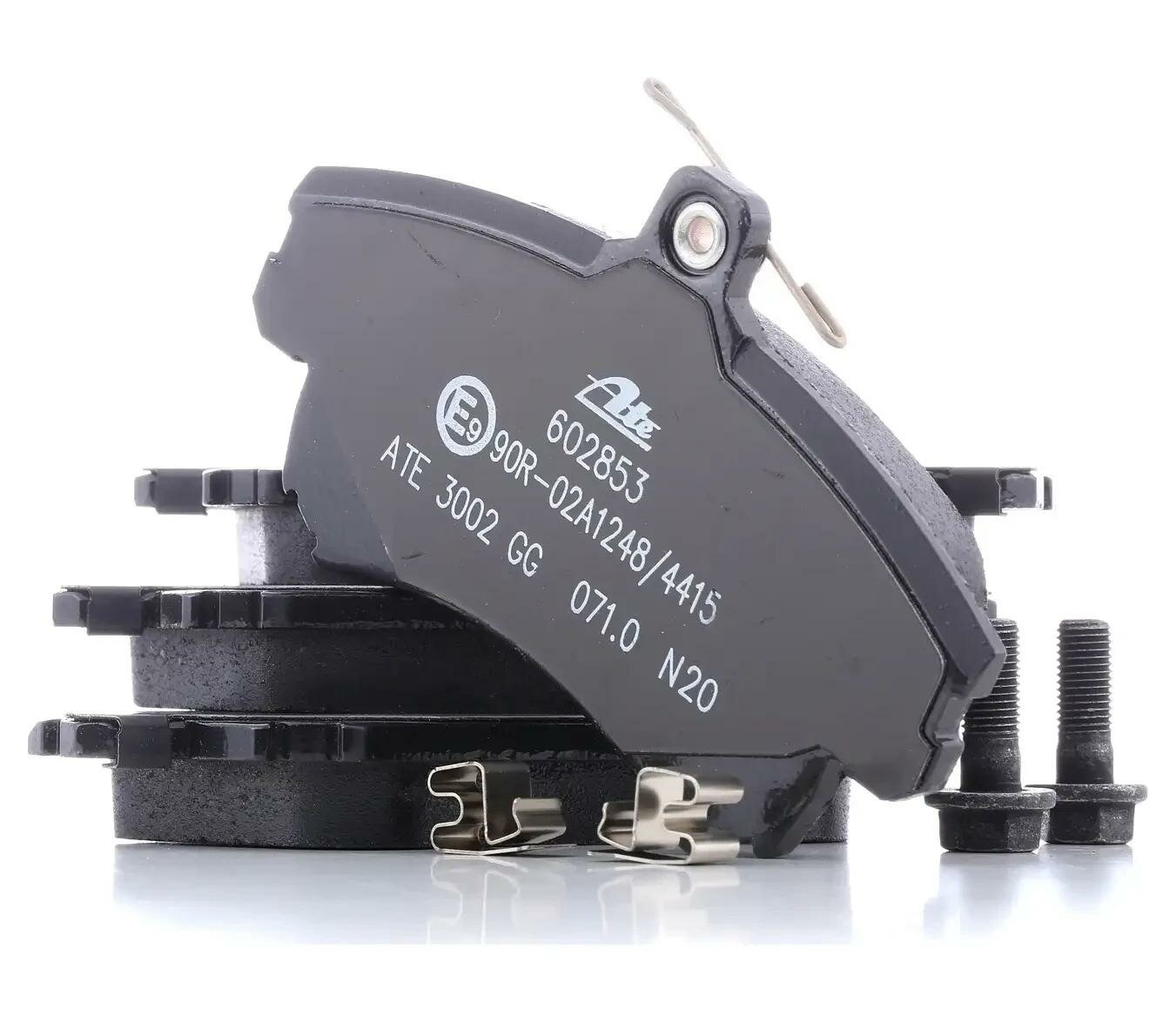 Колодки тормозные ATE 13-0460-2853-2, передние, Volvo S40, V40 1.6i-1.9Di 97-03