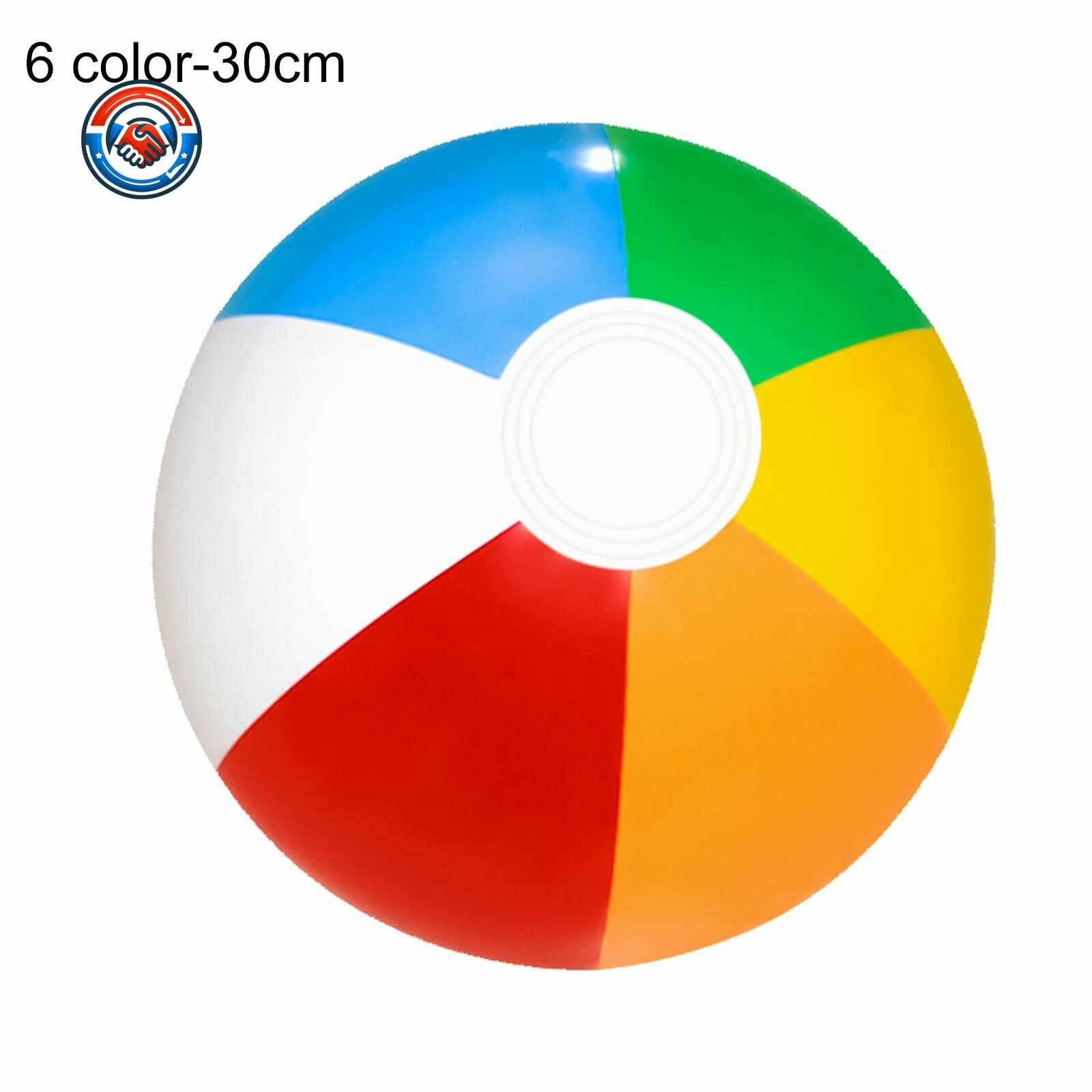 Надувной мяч для бассейна, яркий пляжный аксессуар для игр в воде и отдыха у бассейна, летняя забава для детей и взрослых