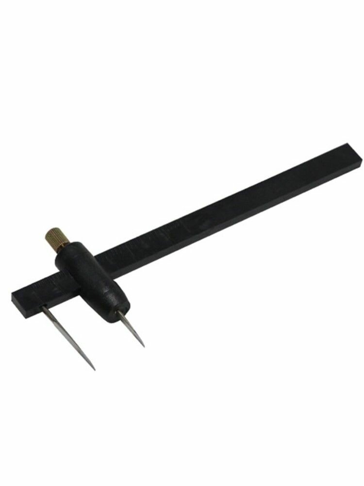 Компас-резак для глины, круговой гончарный компас с регулировкой диаметра 1-34 см, набор инструментов для лепки и керамики, пластиковый каллипер для точных круговых вырезов