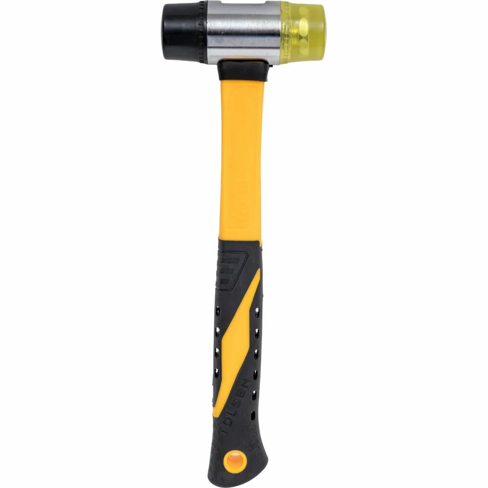 Молоток для рихтовки TOLSEN с фибергласовой рукояткой 35 мм 25042