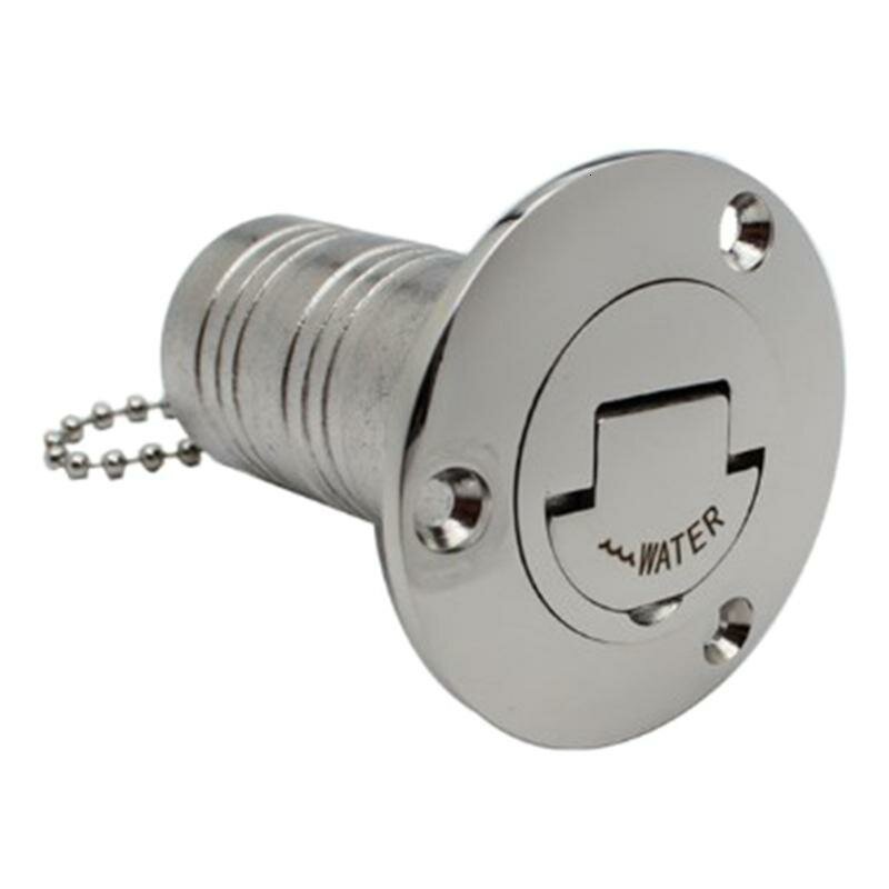 Заправочные патрубки из нержавеющей стали 316 для яхт, дюйм - Вода