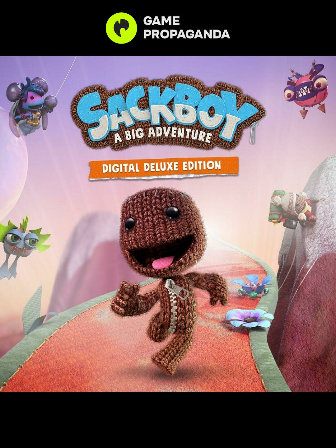 Игра Sackboy: A Big Adventure Digital Deluxe Edition PS4, PS5 + 51 TRY на баланс PSN. Турция. Цифровая версия