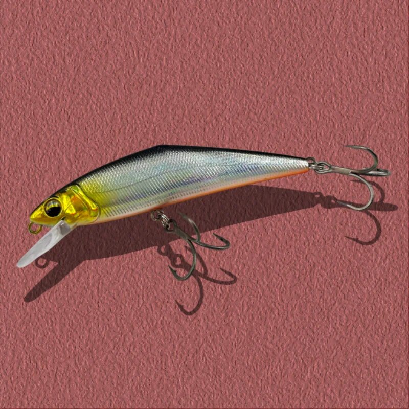 Smith D-contact тонущая приманка для рыбалки 63/72/85 мм Светло-желтый, 72mm-9.5g. S, A