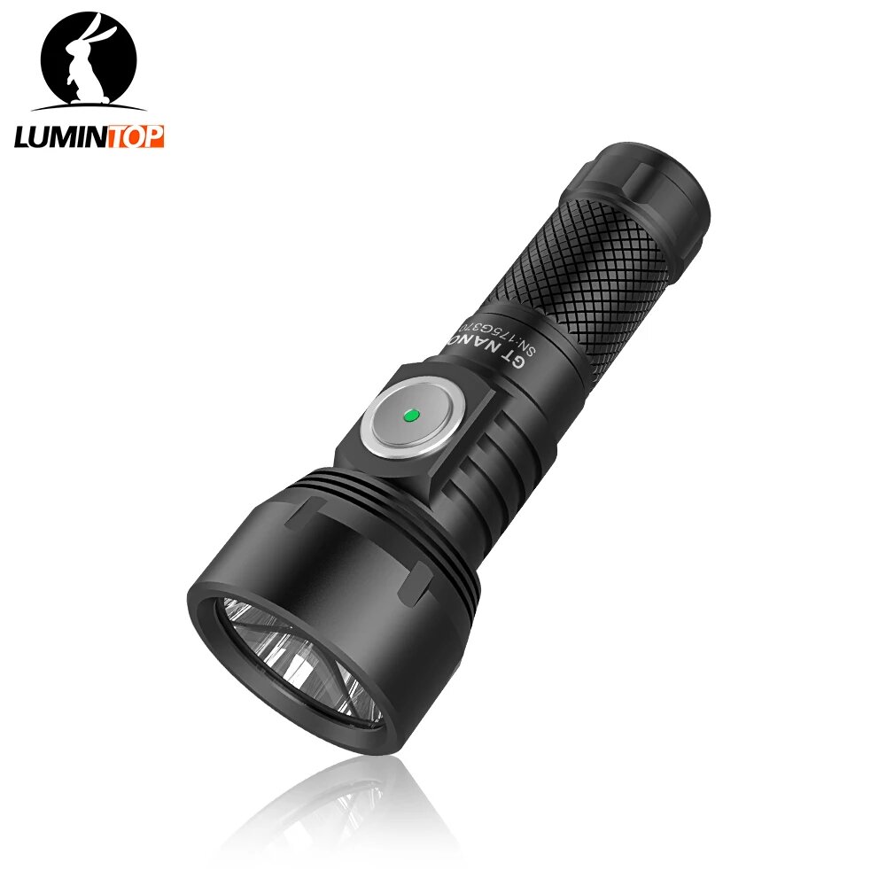 Lumintop GT NANO 3.0 фонарик алюминиевый 700LM Черный, Black