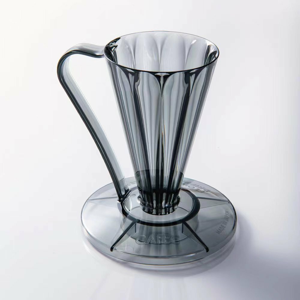 Японская фильтр-чашка Sanyo CAFEC FLOWER DEEP V27, одноразовая чашка-фильтр для ручного заваривания кофе.