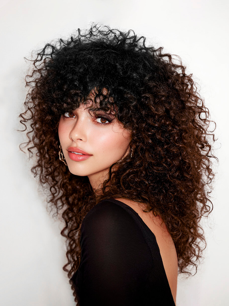 Hairshop Афрокудри 1/30В 40см (Черный/Рыжий)