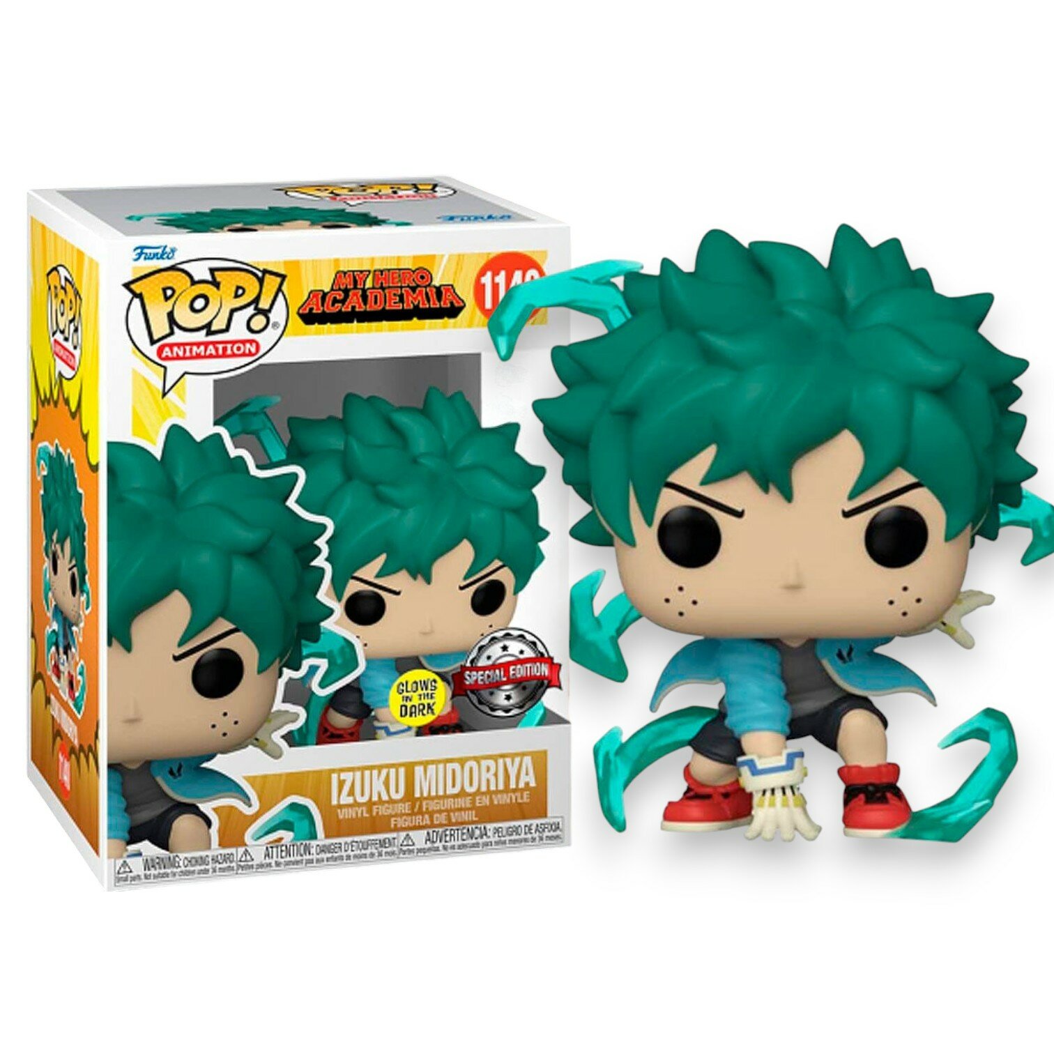Фигурка Funko Pop! коллекционная Изуку Мидория "Моя геройская академия" Эксклюзив 1140 (Фигурка Фанко Поп)