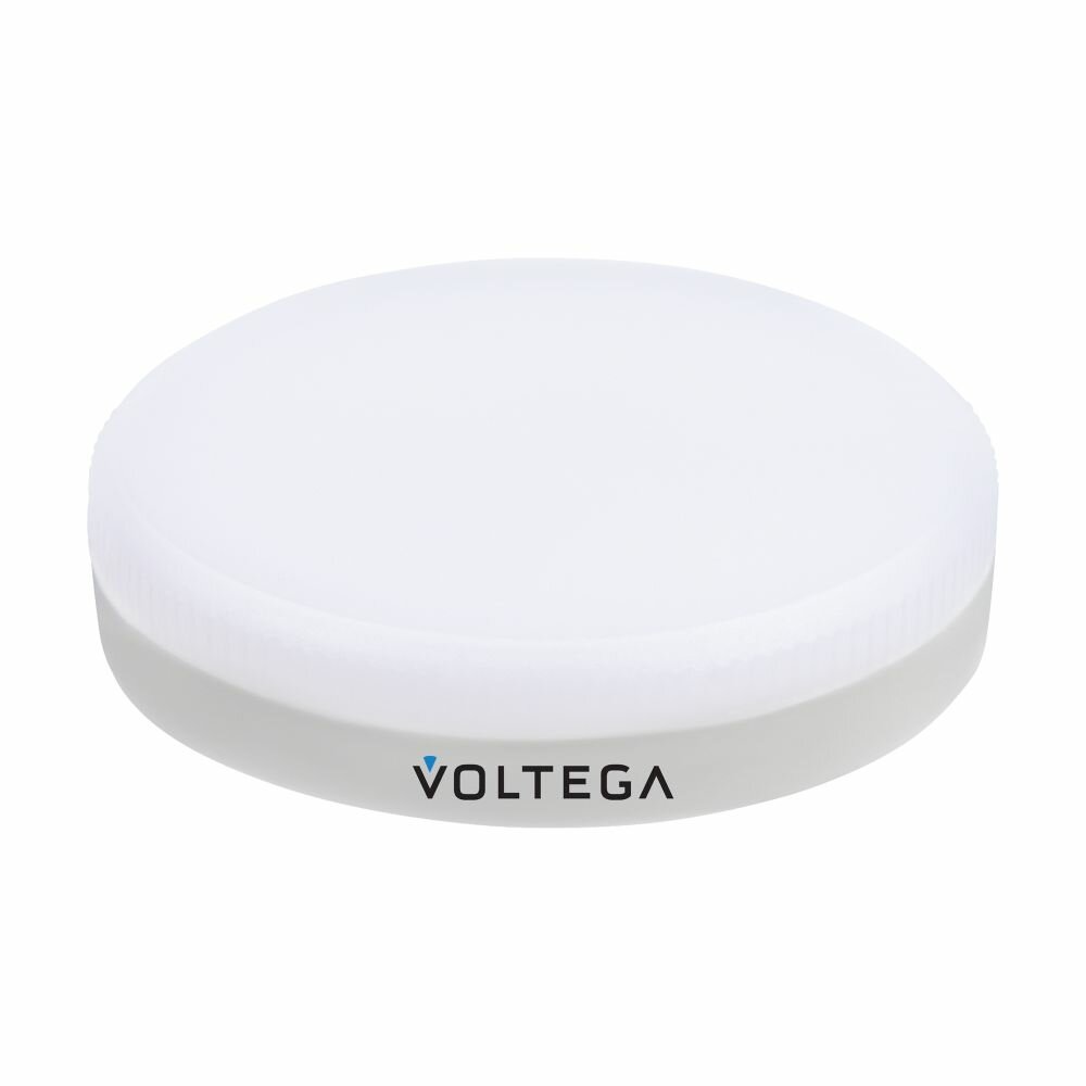 Лампа Светодиодная Voltega GX53 12W 2800K 7774 Белая, Пластик / Вольтега.