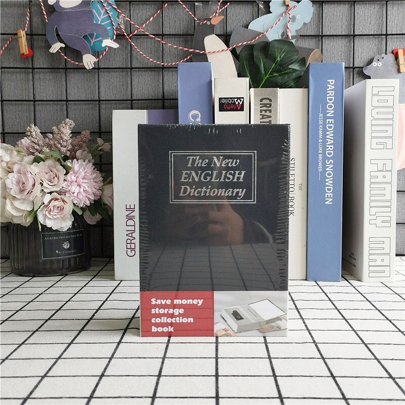 Маленькая имитация книжного сейфа, коллекционная коробка с паролем, креативный подарок, денежная коробка для хранения, денежная коробка для кросс-граничной торговли