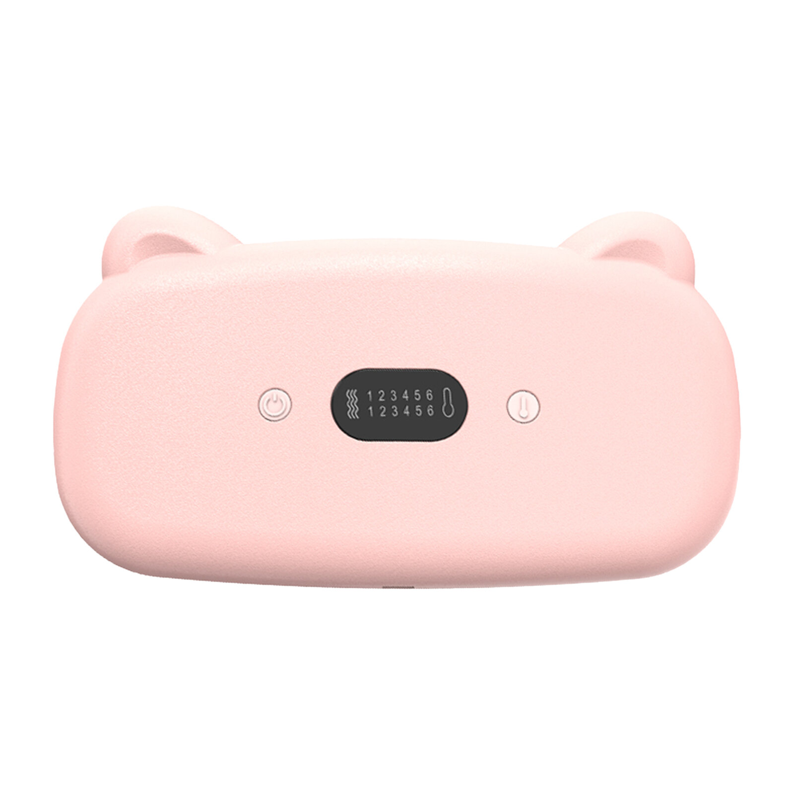 Беспроводная обогревающая подушка для снятия болей в периоде, электронный пояс для талии, USB обогревающий пояс для женщин и девушек, 6 режимов температуры, вибрационные режимы массажа, цвет: Белый; Розовый (Доступно), материал: Пластик, Электронные