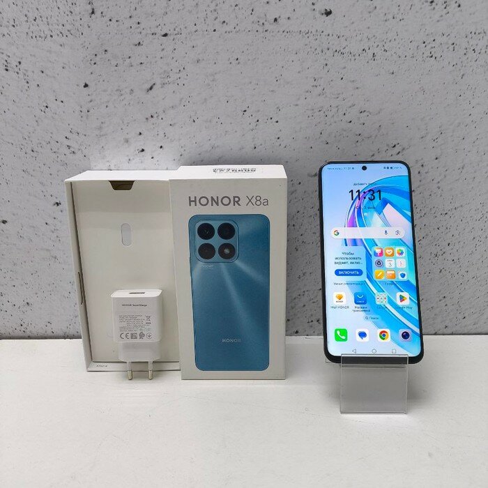 Смартфон HONOR X8а 6/128 Черный