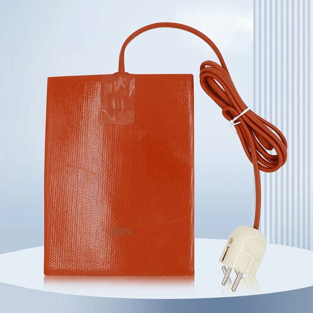 Нагреватель картера двигателя 110V 300W: силиконовый нагревательный мат, водонепроницаемый, высокая теплопроводность