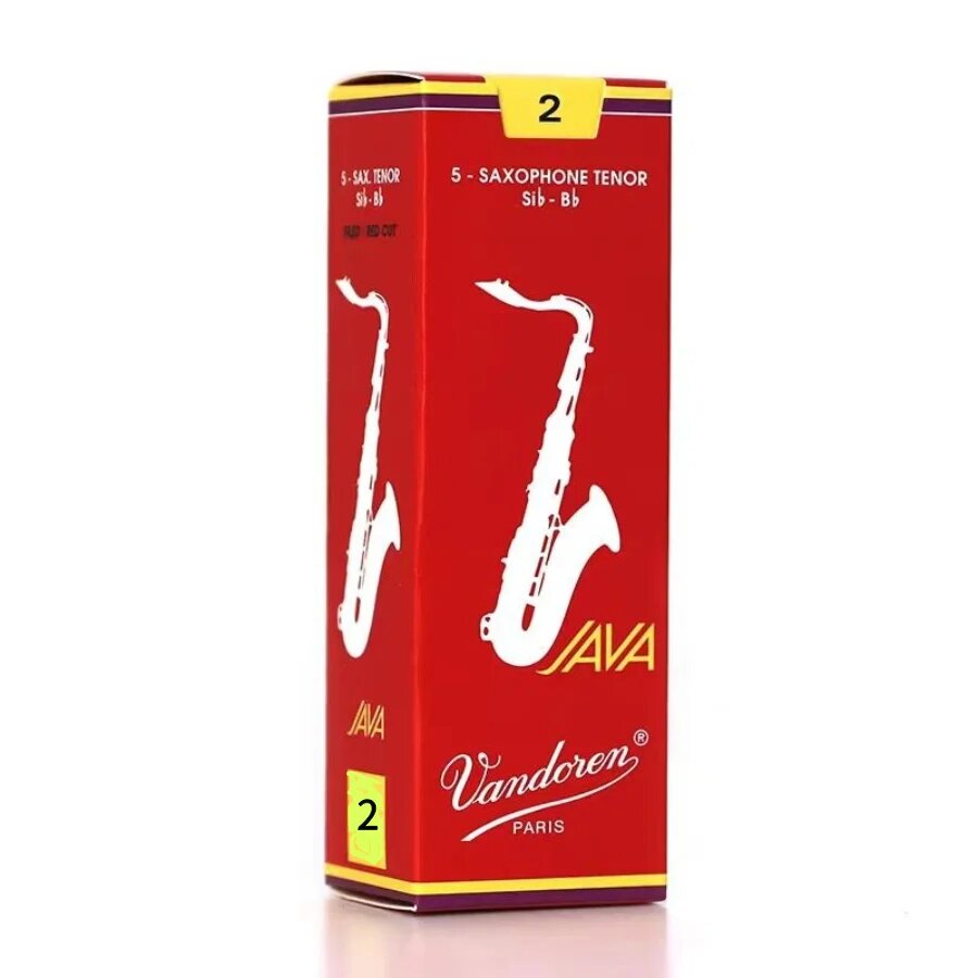 Vandoren JAVA Red Bb Резинки для тенорового саксофона, набор из 5 штук